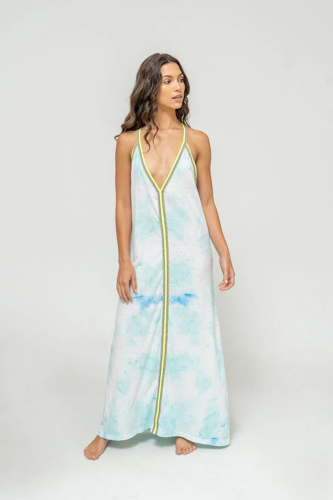 Pitusa Aqua Tie Dye Sundress – LOLA Fashion Store