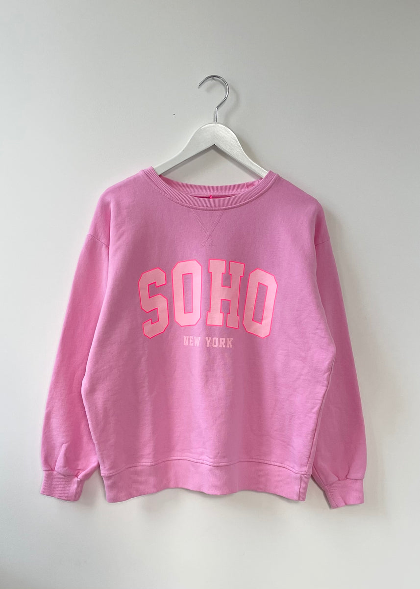 Sweatshirt SOHO pink rosa – LOLA Fashion Store